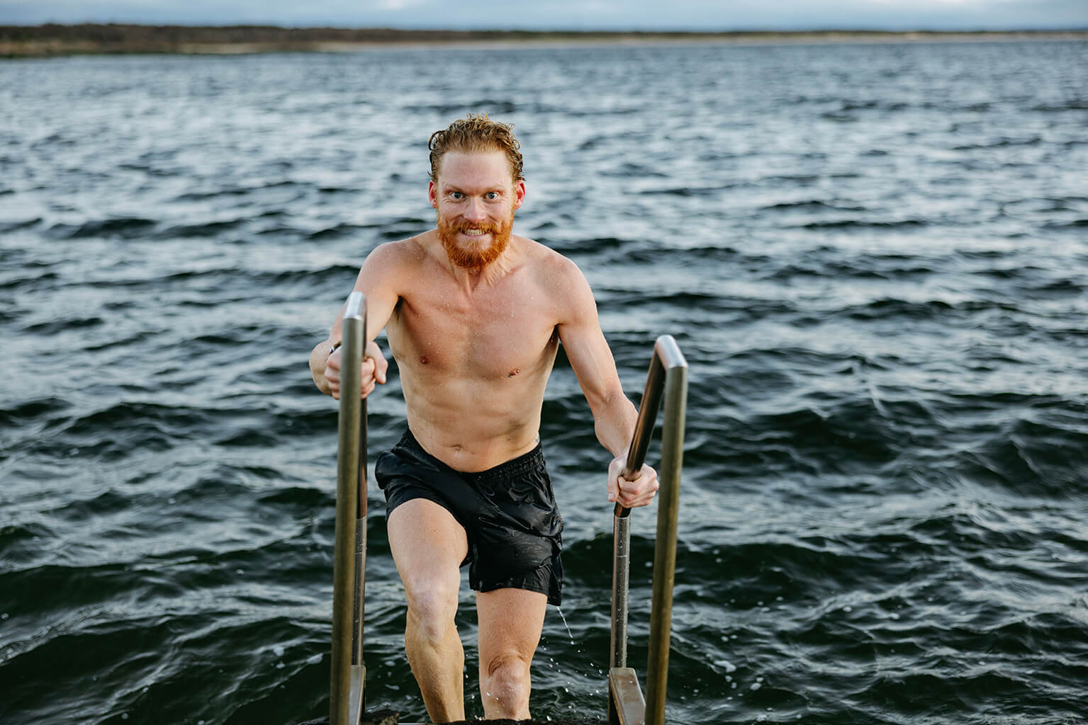 Cold baths put work life in balance - Invest in Halland